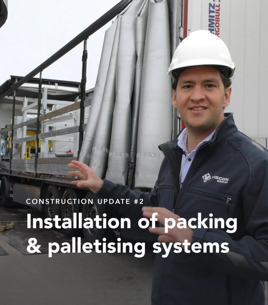 VIDEO: Construction of new vegetables packing center - Viscon Group