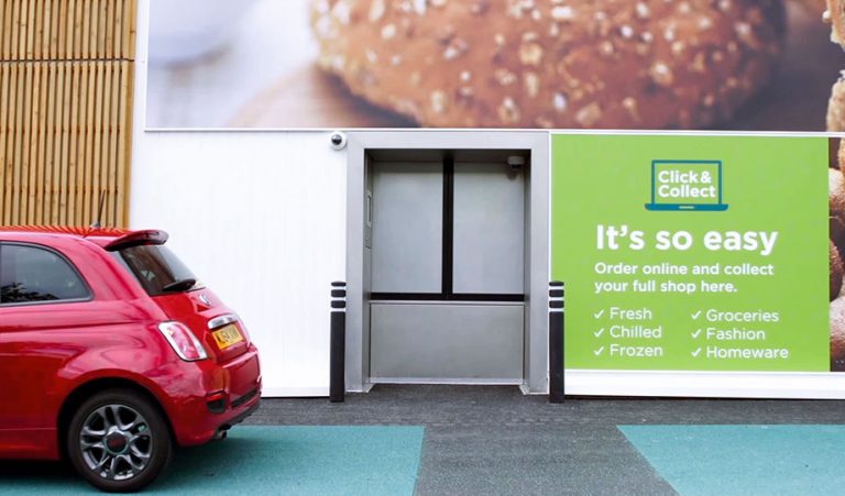 Retail automated pickup point - Viscon Group