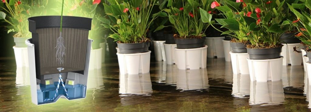 Easy watering for pot plants - Viscon Group