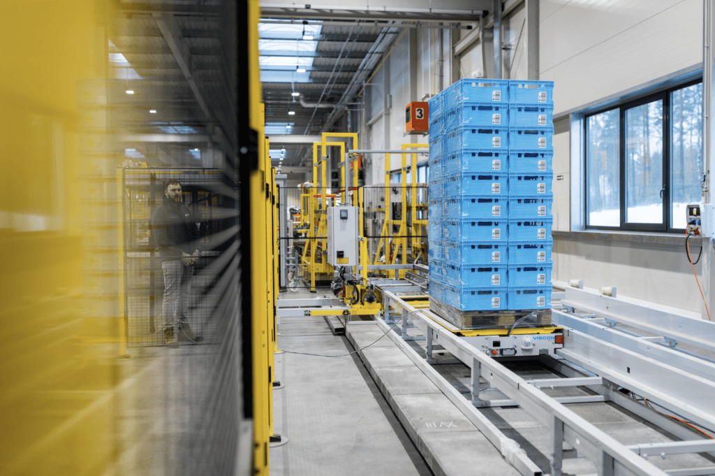Automated pallet storage - Viscon Group